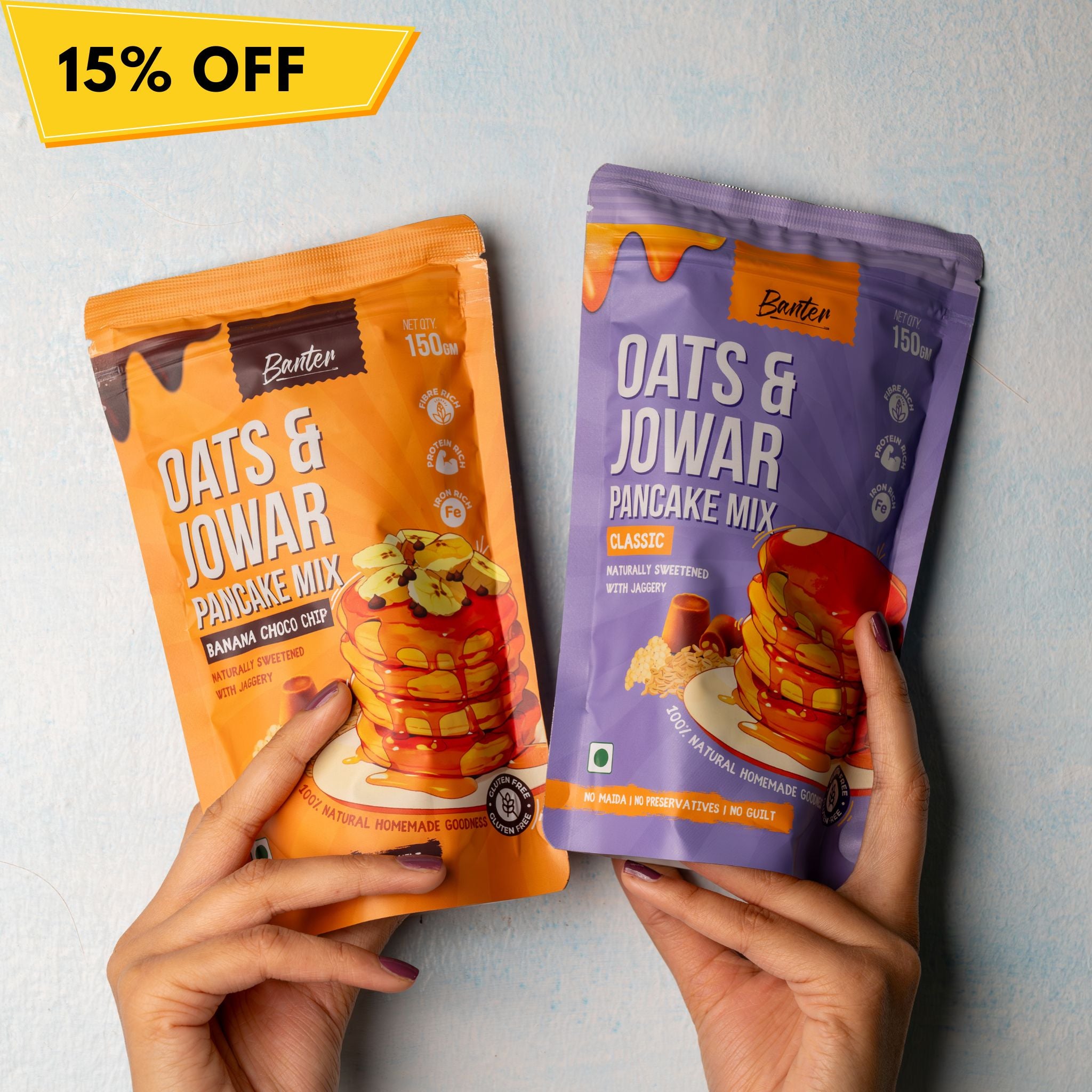 PANCAKE MIX - PACK OF 2 – Banter Kitchen India